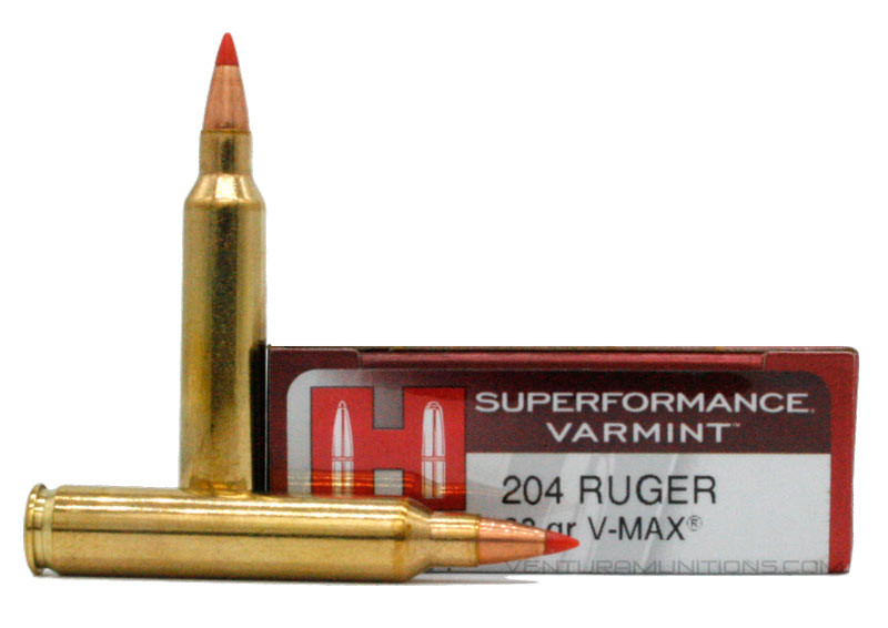 Hornady Superformance 204 Ruger 32gr Varmint V Max Ammo 50 Rounds Hornady Superformance 204 Ruger 32gr Varmint V Max Ammo 50 Rounds