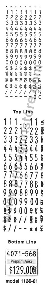 Monarch 1136 Price Gun & Genuine Labels | The Price Gun Store