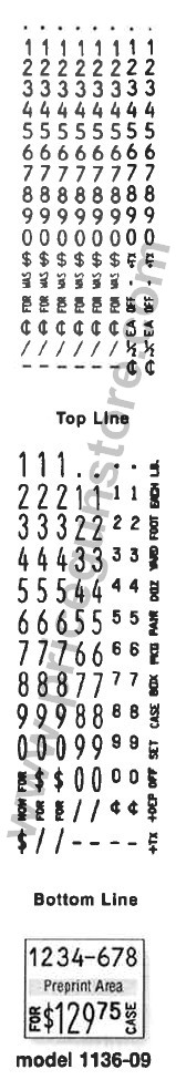 Monarch 1136 Price Gun & Genuine Labels | The Price Gun Store