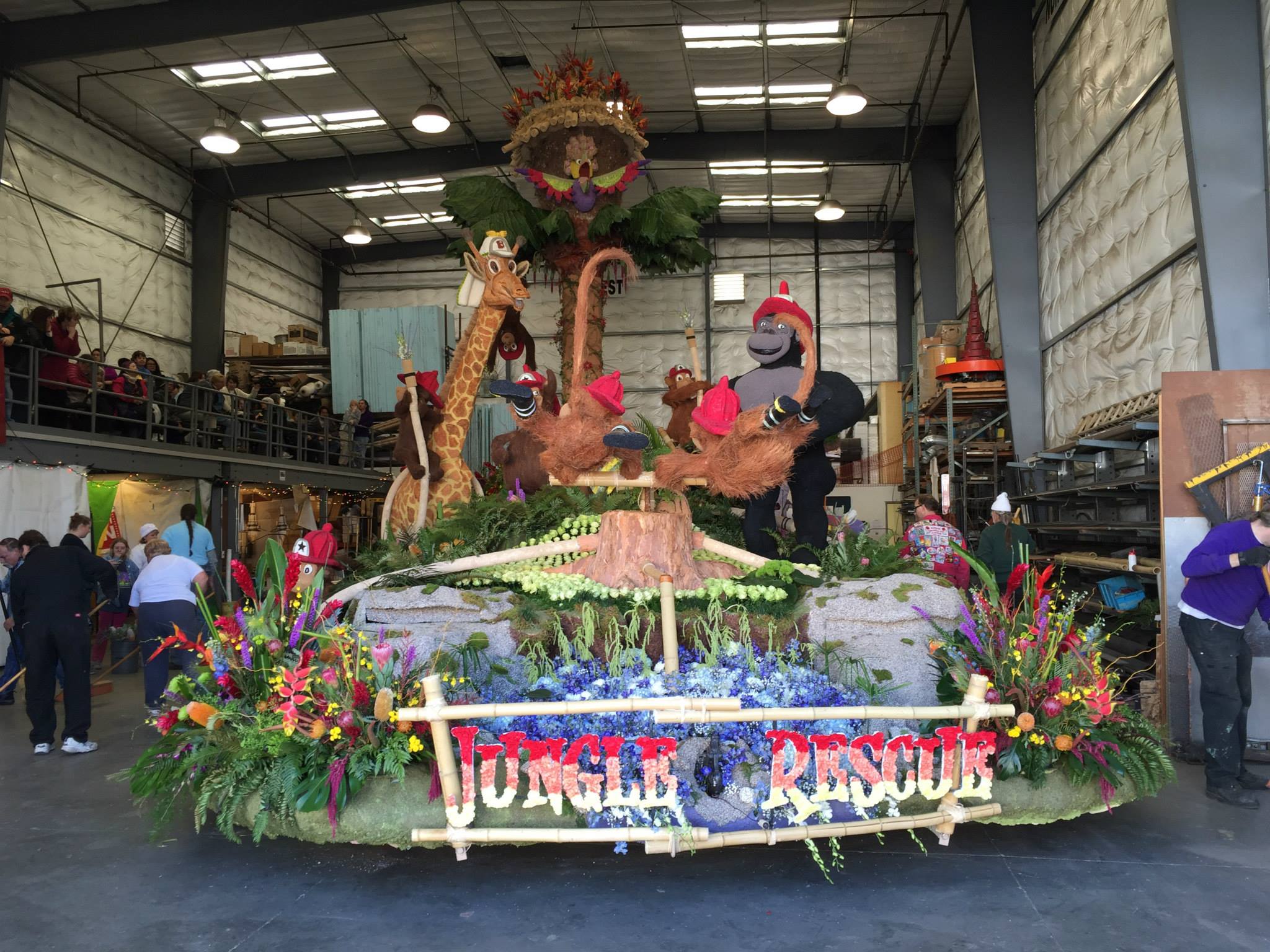 “Jungle Rescue” Rose Parade Float - Flyboy Naturals, Inc