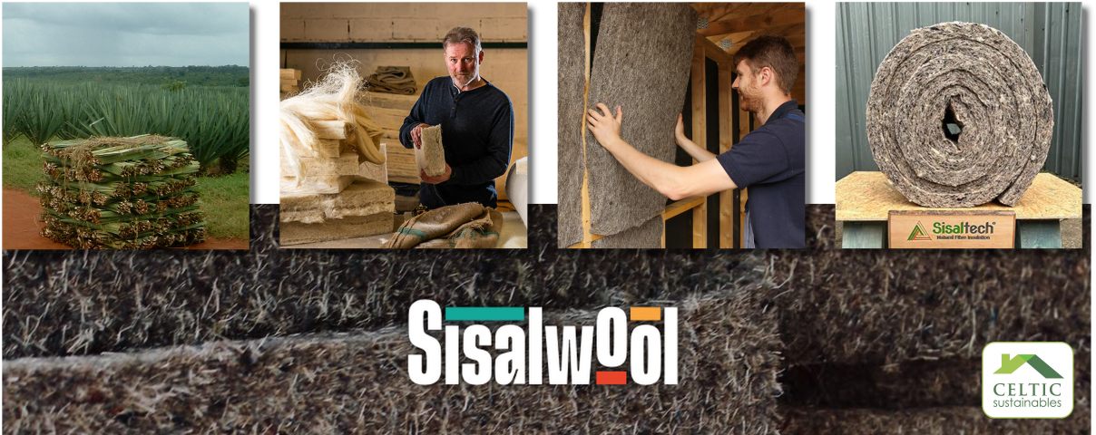 Sisalwool Natural Fibre Insulation by Sisaltech - Celtic Sustainables