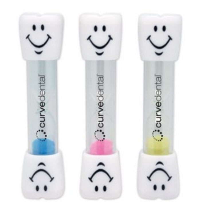 Smiling Teeth Custom Printed Brush Buddy Sand Timer | 3 Minute tooth ...