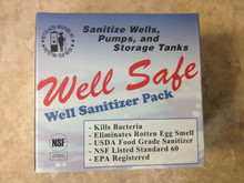 Well Safe Sanitizer Pack - keep your well and tanks sanitary