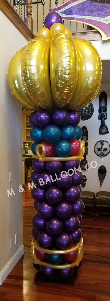 Arabian Nights Column - M & M Balloon Co. of Seattle