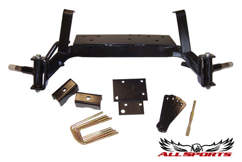 EZ-Go 5 Inch Drop Axle with Spindles 01-Up