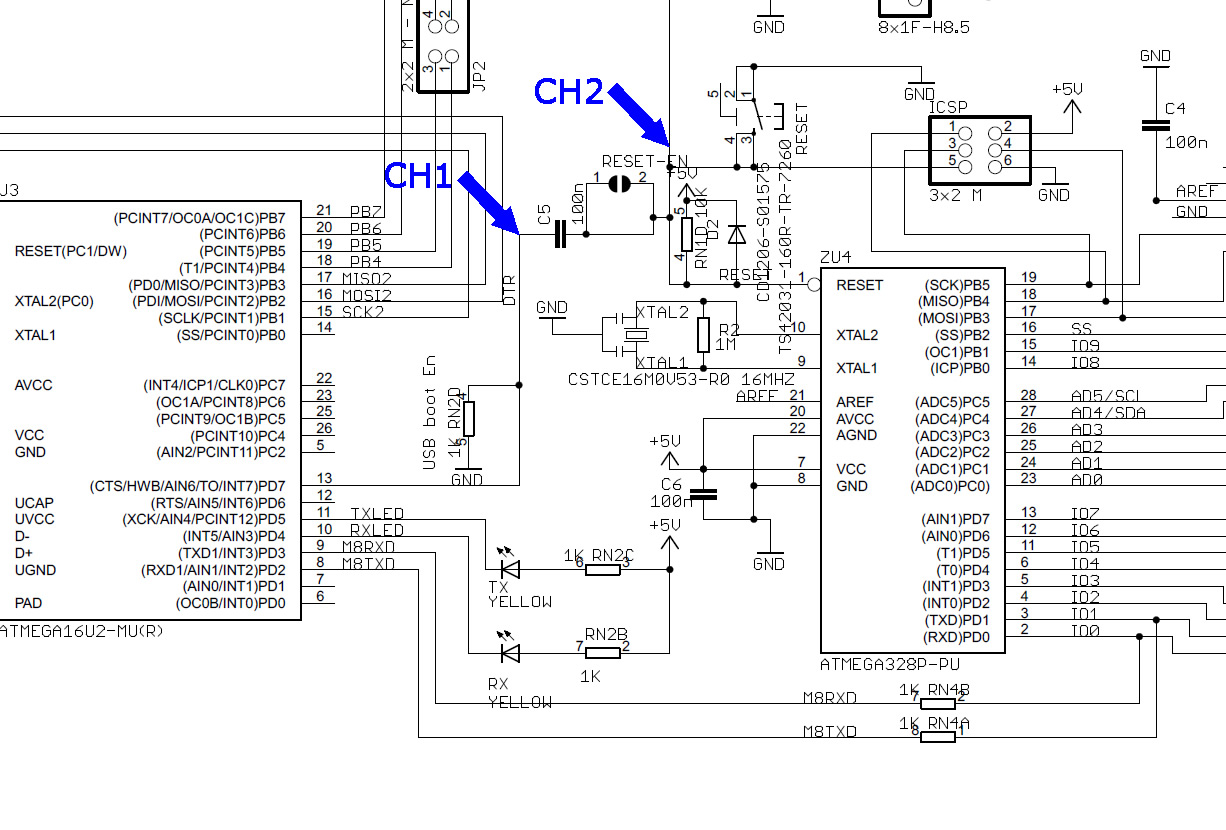 Arduino Uno Schematic Atmega328p Pcb Circuits