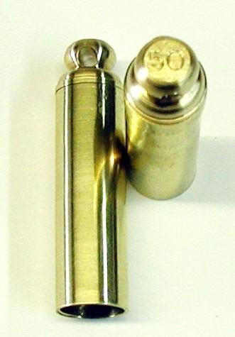 Vintage Hunting Handmade Antler black powder measure,muzzleloader ...