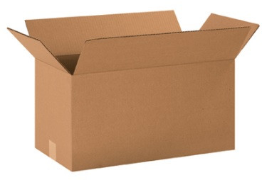20" x 10" x 10" Long Corrugated Cardboard Shipping Boxes 25/Bundle