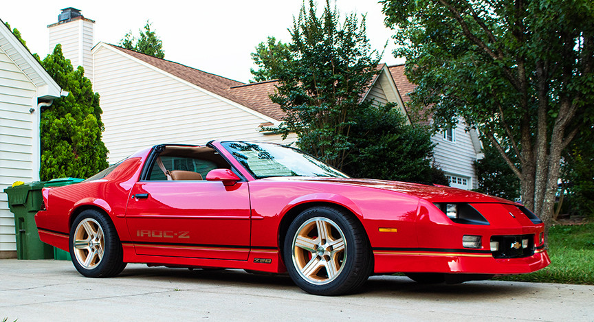 88-90 Camaro 17 x 9 IROC-Z Gold Wheel Kit - FREE SHIPPING - Hawks Third ...