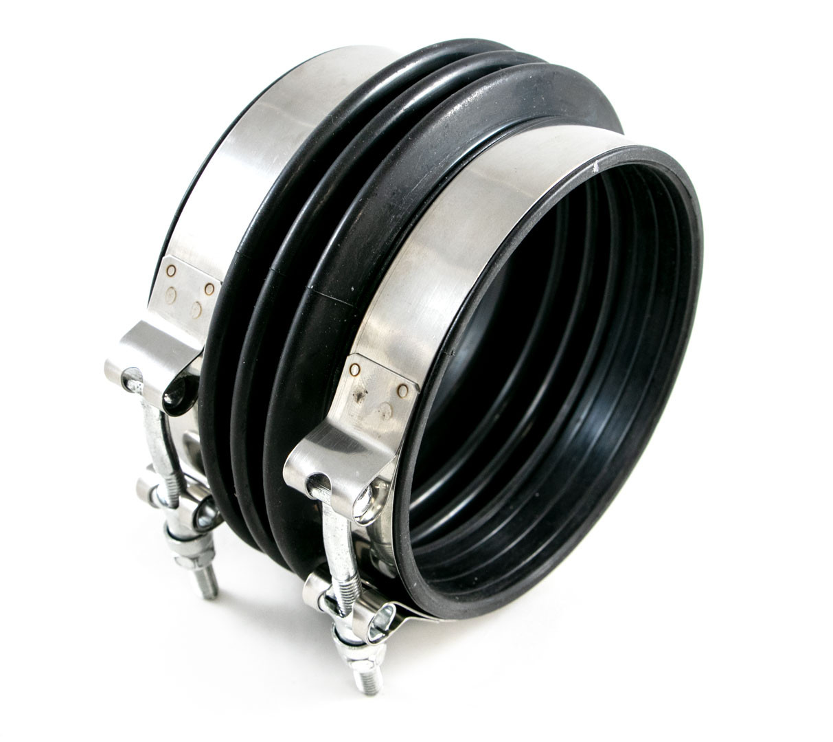 4" Tubing Coupler w/clamps - Hawks Third Generation