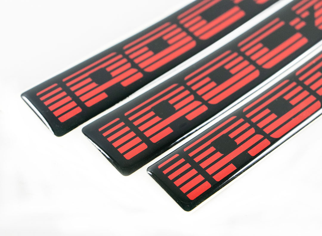 88-90 IROC-Z Camaro Red Emblem Set, New Aftermarket - Hawks Third ...