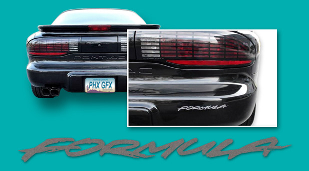 1995-97 Pontiac Formula Decal Kit - Hawks Third Generation