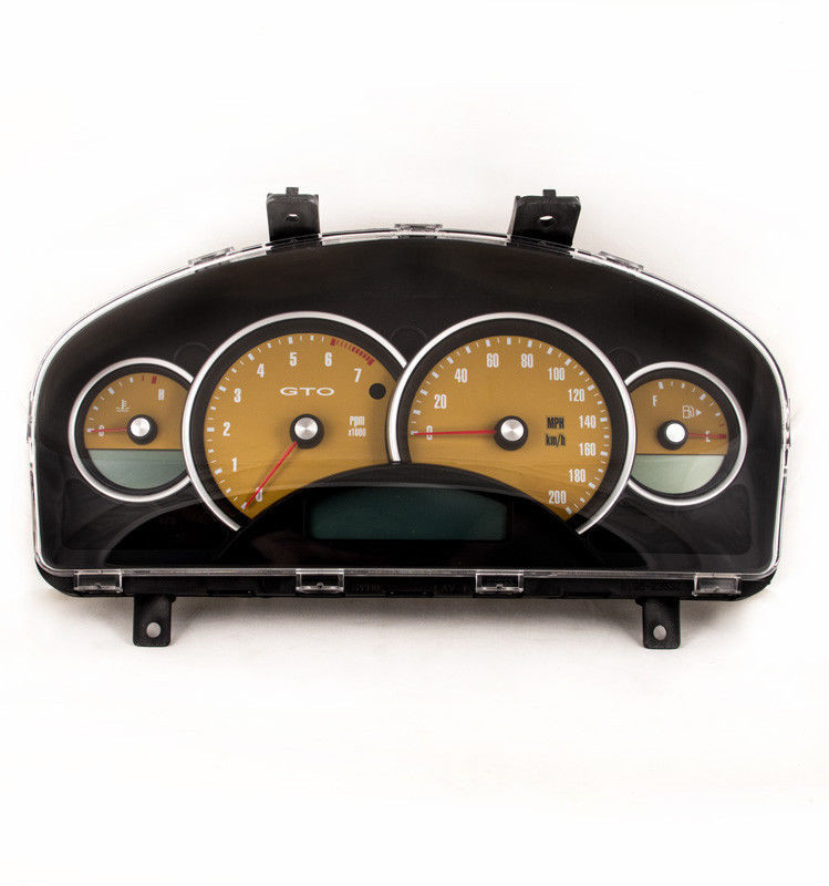 2004-06 Pontiac GTO Holden Monaro 200mph Instrument Gauge Cluster Devil Yellow 92180610 - Hawks ...