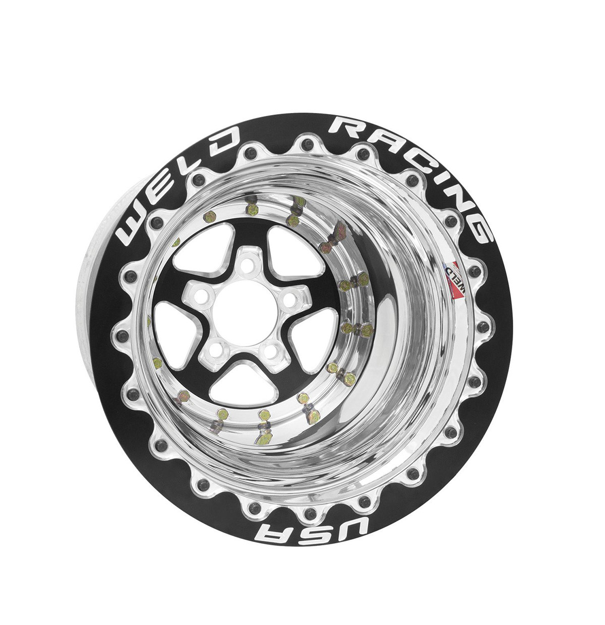 Weld Drag Wheel Alumastar Rear - Hawks Third Generation