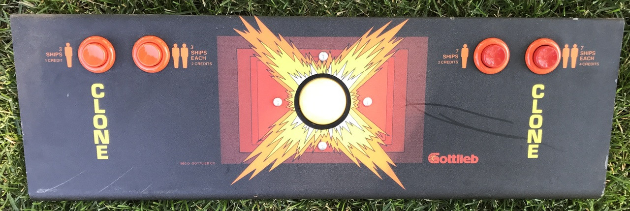 Gottlieb Reactor Control Panel - Arcade Adventures