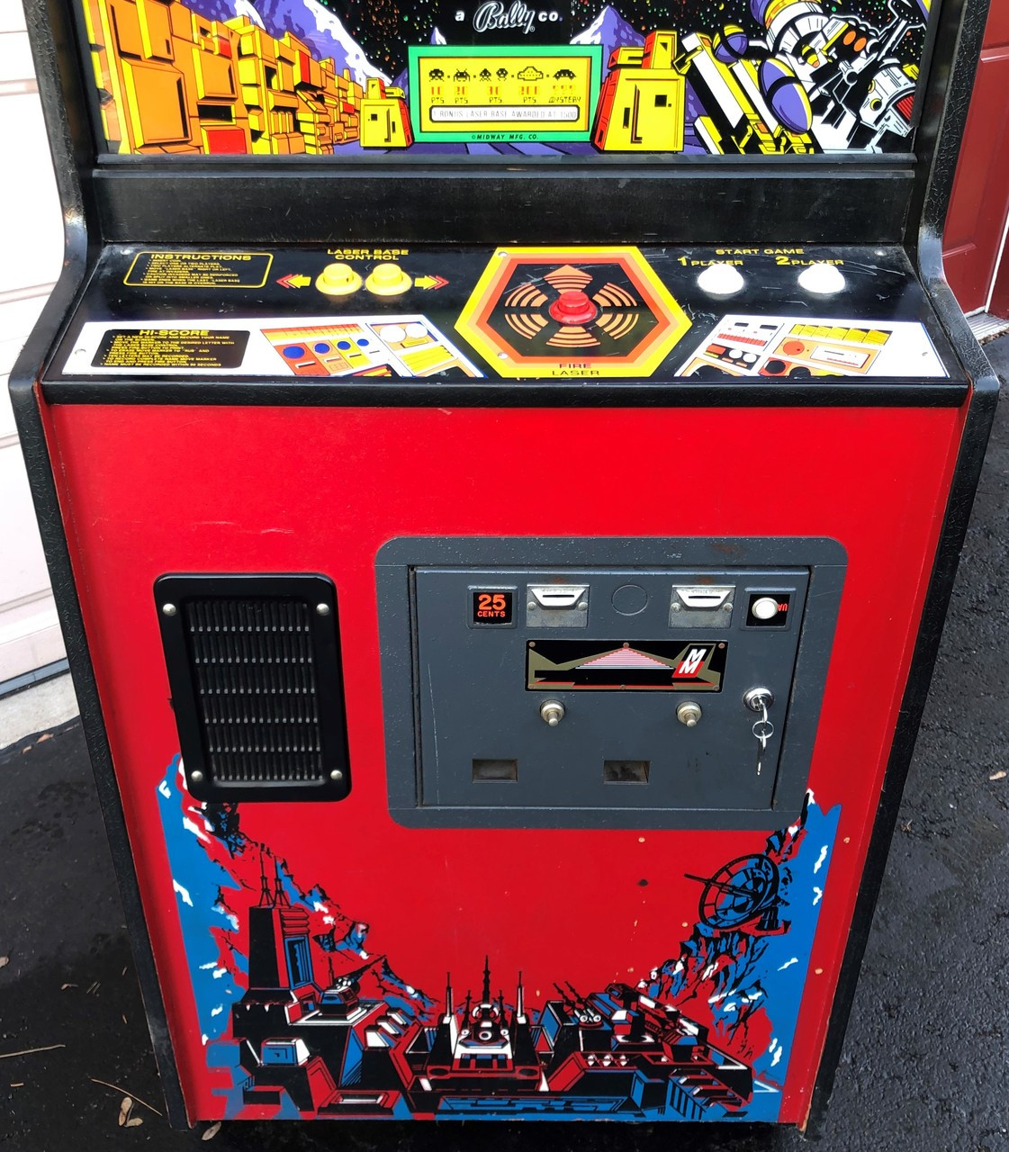 space invaders arcade manual