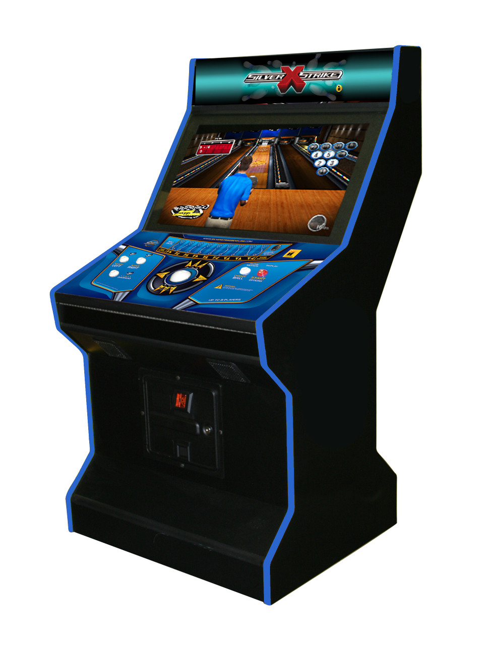IT Silver Strike X with 32" LCD Screen - Arcade Adventures