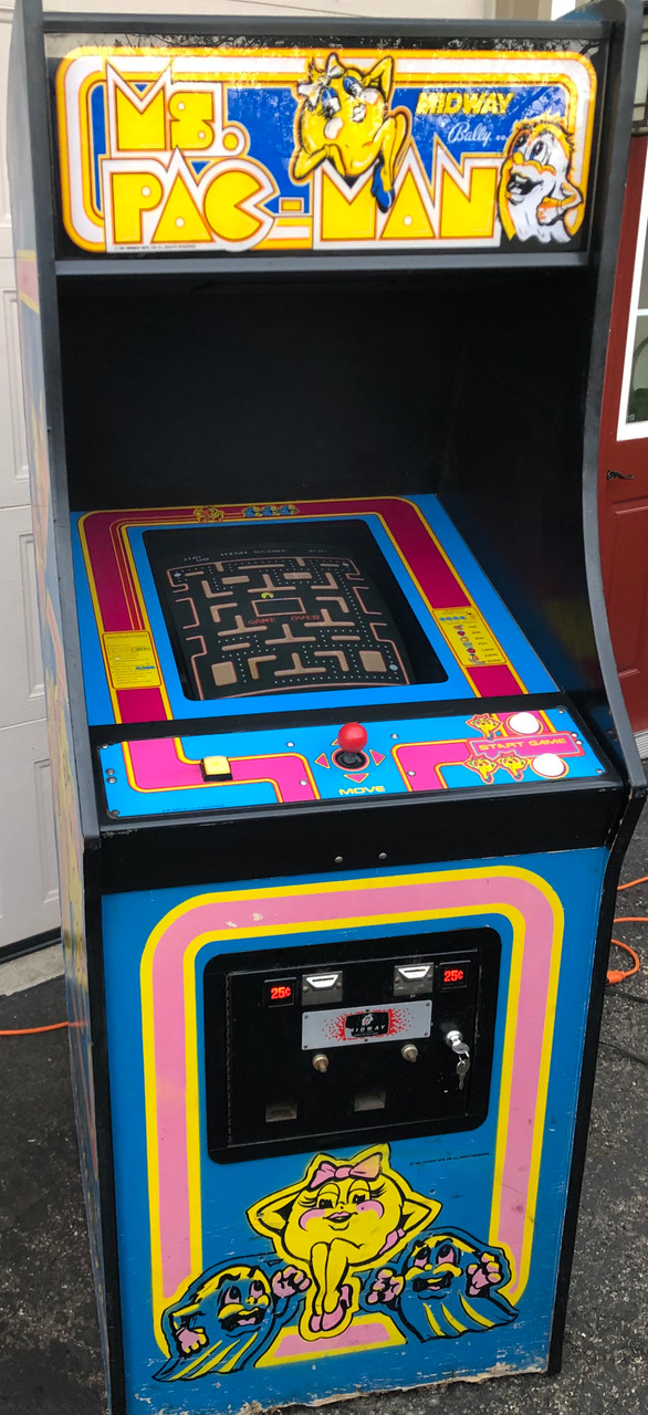 Midway MS PAC MAN Arcade Game - Arcade Adventures