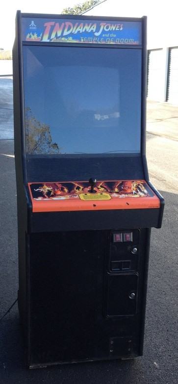 Atari INDIANA JONES and The Temple of Doom Arcade Game - Arcade Adventures