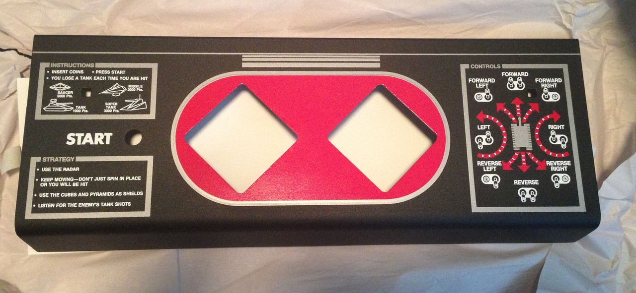 Atari BATTLEZONE Mini / Cabaret Control Panel - Arcade Adventures