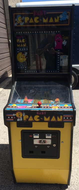 Bally Midway BABY PAC MAN Arcade Game - Arcade Adventures