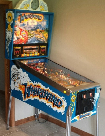 whirlwind pinball table