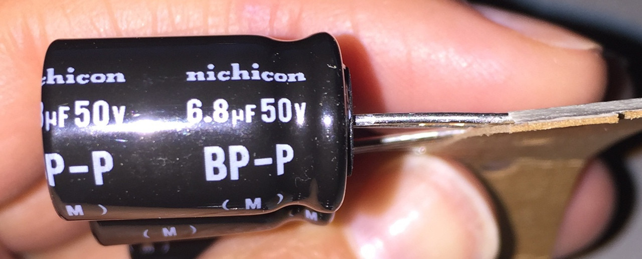 6.8uf 50v Nichicon CAP - Arcade Adventures