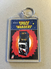 Midway SPACE INVADERS Key Chain Flyer - Arcade Adventures
