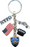 NYPD Dangle Key Ring with Charms