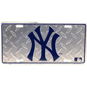 Yankees Metal License Plate Frame