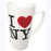 I Love NY White Java Mug