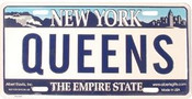 The Big Apple NY License Plate
