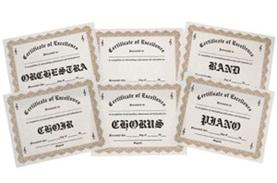 chorus certificate