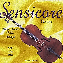 Super-Sensitive Sensicore, Cello Set, 3/4, Medium - Audubon Strings, LLC