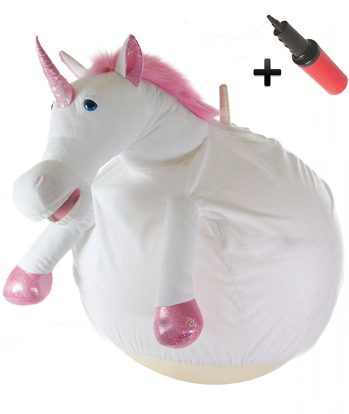 WALIKI TOYS Unicorn Plush Ball Hopper (adult size) - Hopballs.com