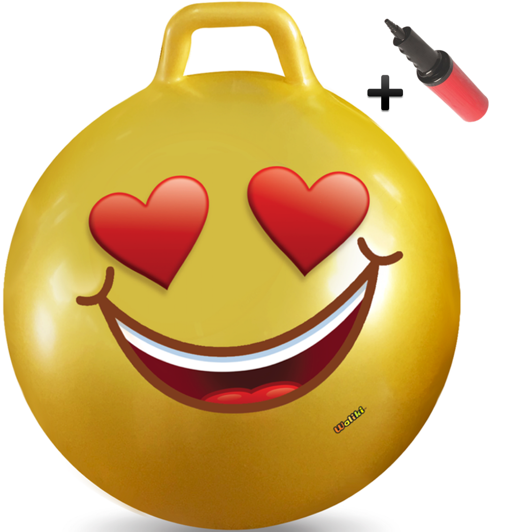 Hoppity Hop Ball: Emoji #3 (large) - Hopballs.com