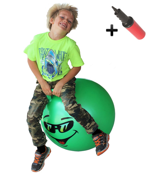 Green Jumping Ball: Ages 7-9 (large)