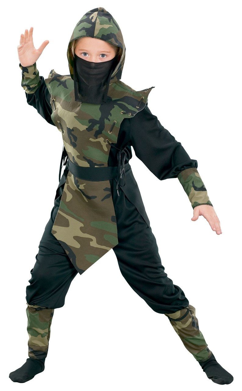 Camo Ninja Child Costume | Free Shipping