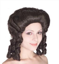 Brown Colonial Lady Wig | Free Shipping