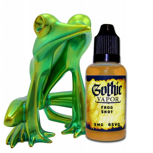 Frog Snot eLiquid by Gothic Vapor.