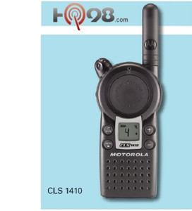 Motorola Radius CLS-1410 UHF 1 Watt 4 Channel VOX Ready 2 Way ...
