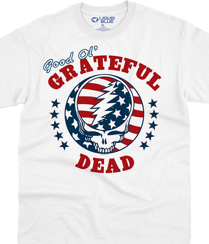 GRATEFUL DEAD T-shirts, Tees, Tie-Dyes, Accessories and Gifts - Liquid Blue