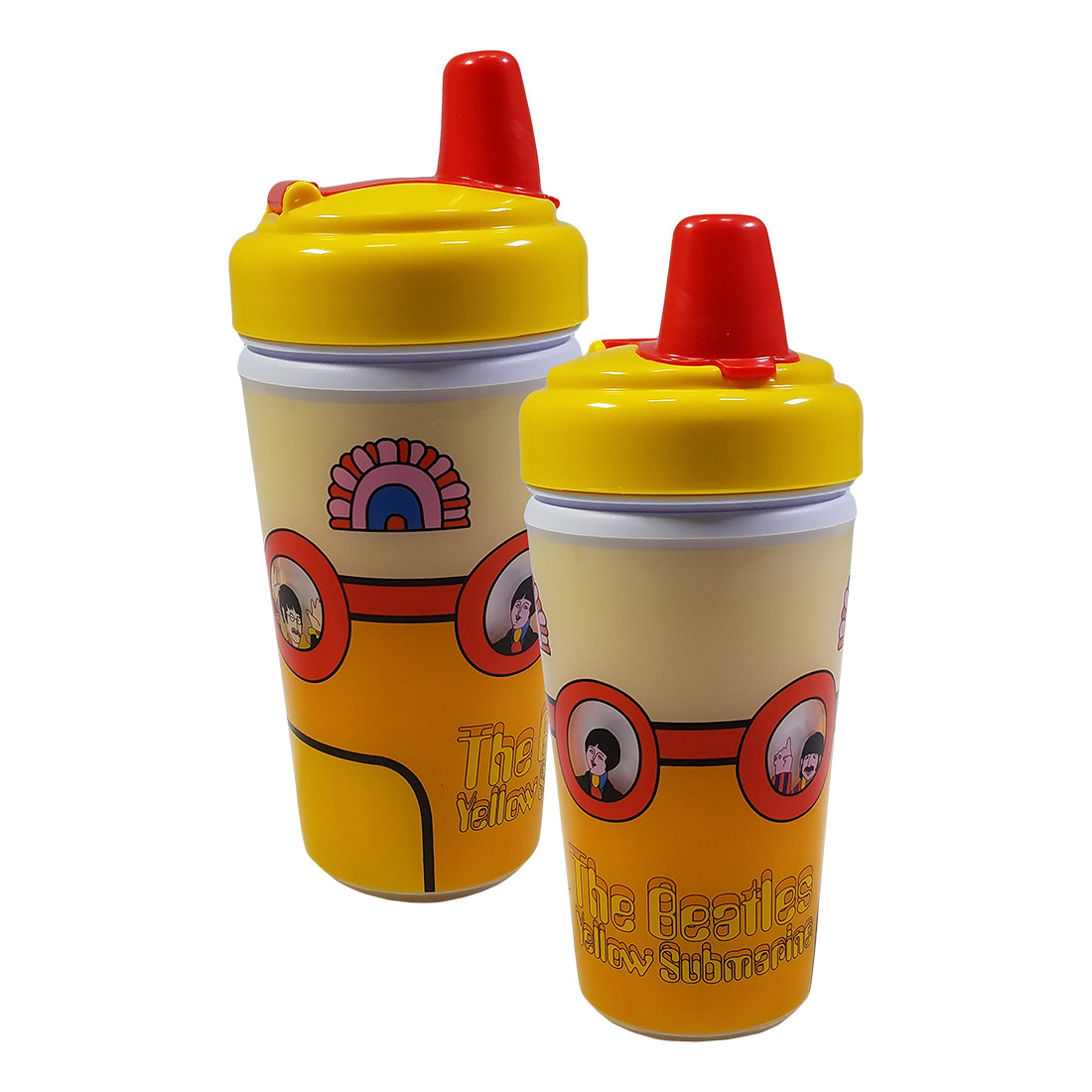 Beatles Yellow Sub Sippy Cup Liquid Blue