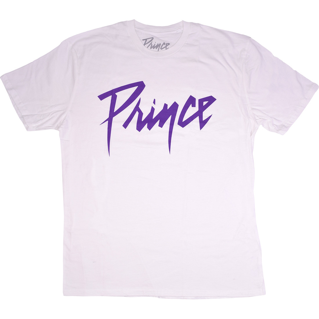 Prince Purple Logo White T-Shirt Tee Liquid Blue