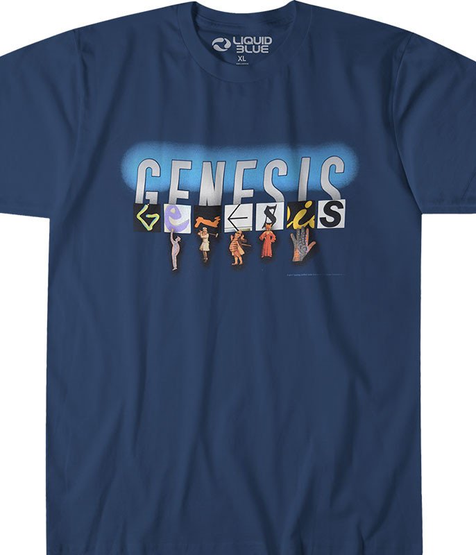 GENESIS T-Shirts, Tees, Gifts and Accessories - Liquid Blue