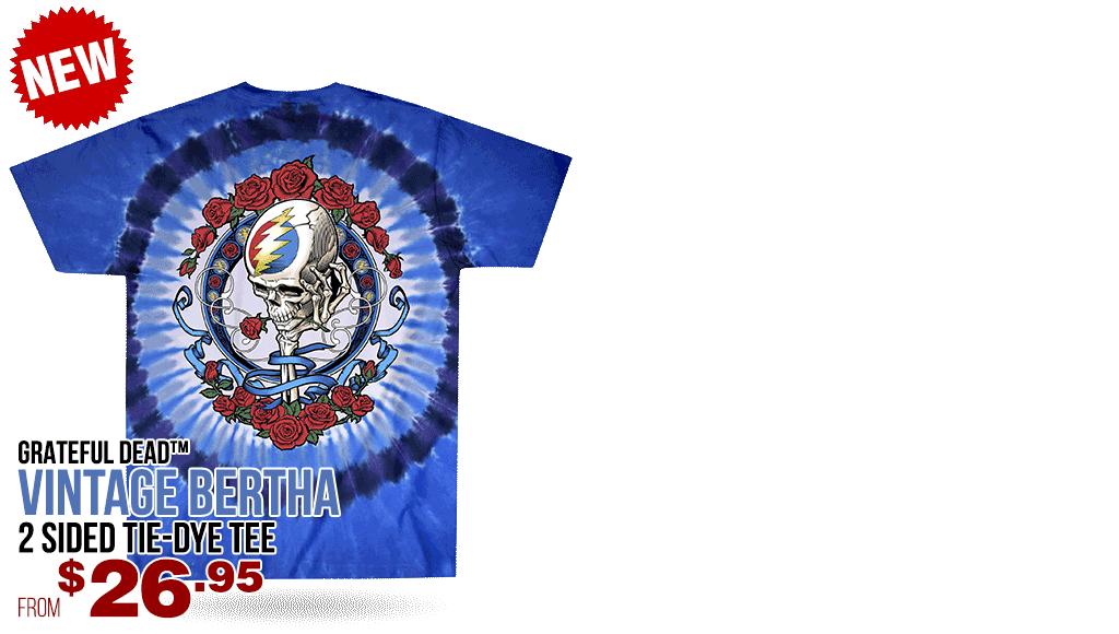 The World's Best Tie-Dyes T-Shirts Tees - Liquid Blue