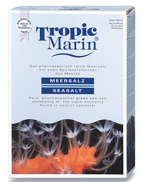 Tropic Marin TM Seasalt 300ltr box 10kg - Sydney Discus World Aquariums ...
