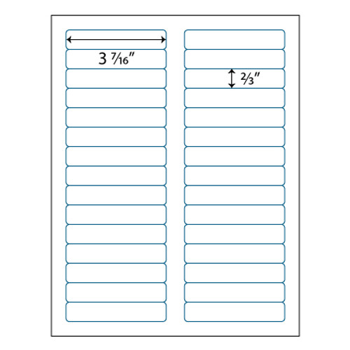 File Folder Labels 3 7 16 X 2 3 30 up Avery 5366 Compatible File Folder Labels 3 7 16 X 2 3 30 up Avery 5366 Compatible