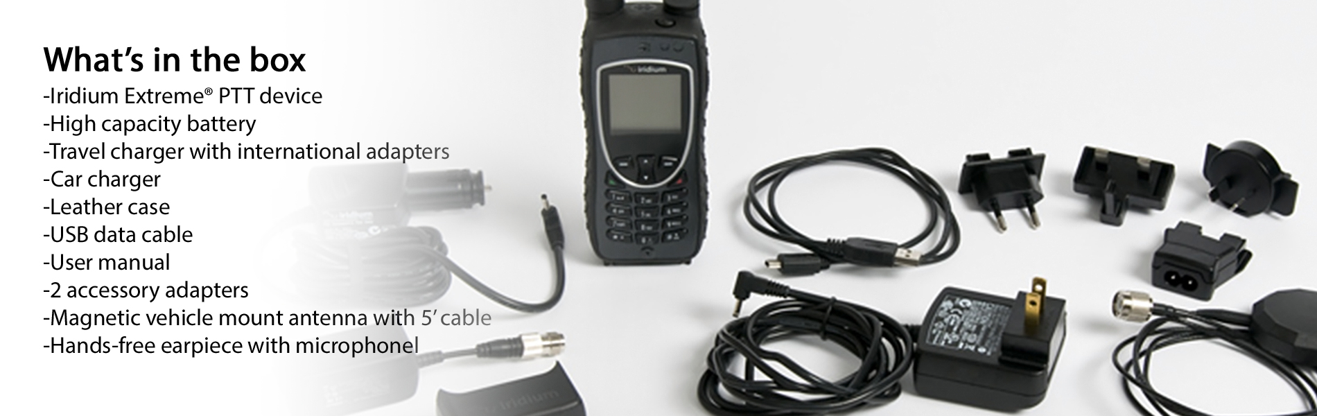 Iridium Extreme PTT Push To Talk - Satellite Phone | NorthernAxcess