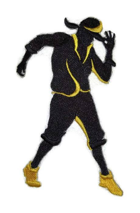 Lets Dance Custom And Unique Embroidered Hip Hop Silhouette Embroidered Iron Onsew Patch